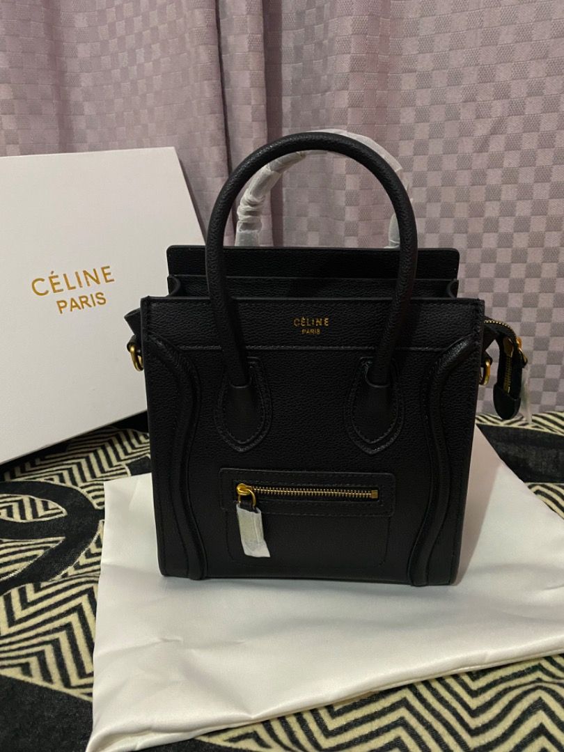 Celine Nano Luggage Bag, Luxury, Bags & Wallets on Carousell