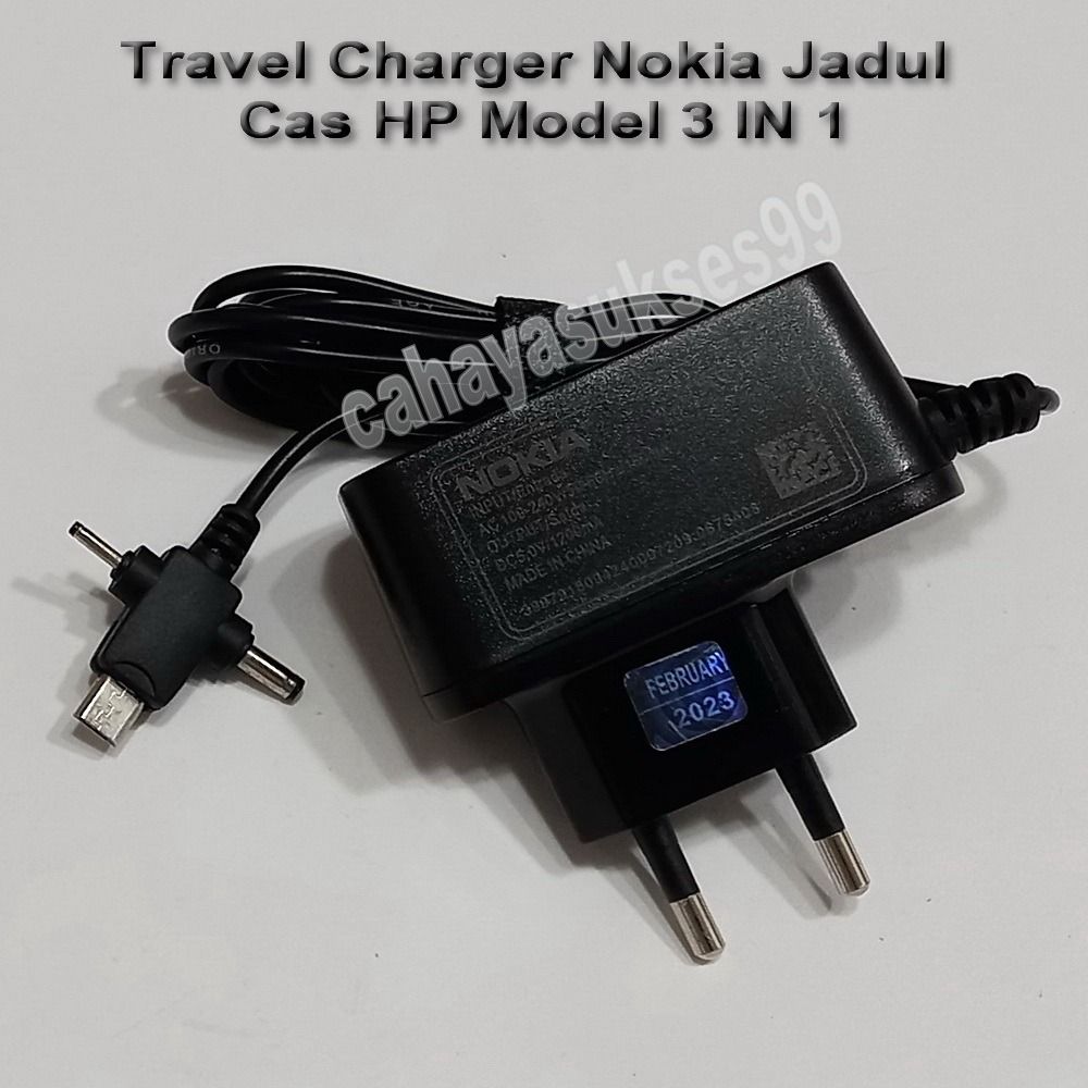 Charger Handphone Nokia Cas HP Aksesoris Ponsel Jadul Vintage Colokan ...