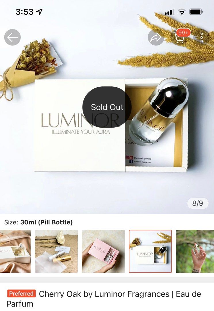 Cherry Oak by Luminor Fragrances, Beauty & Personal Care, Fragrance ...