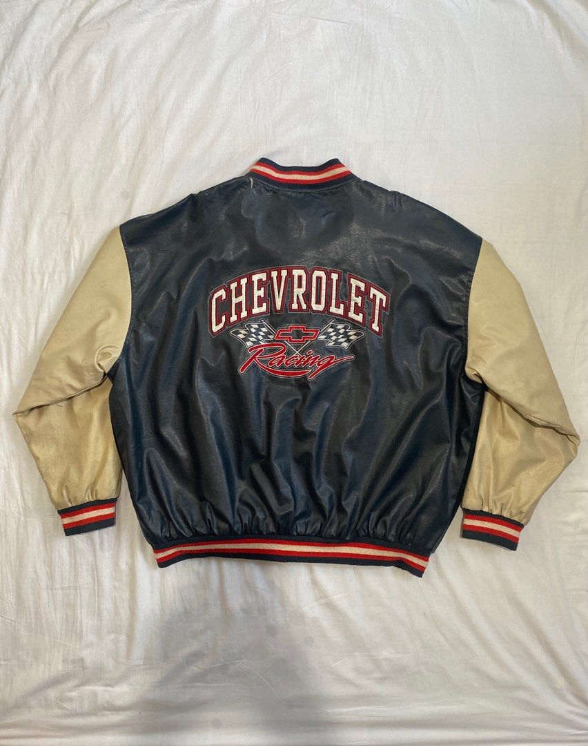 Chevrolet Varsity Racing Jacket, Women's Fashion, Coats, Jackets and ...
