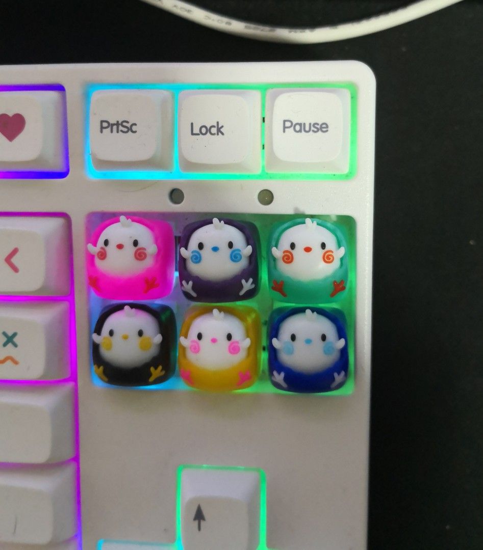 Chicken Artisan keycap for GMK EPBT MT3 CRP, Computers & Tech, Parts ...