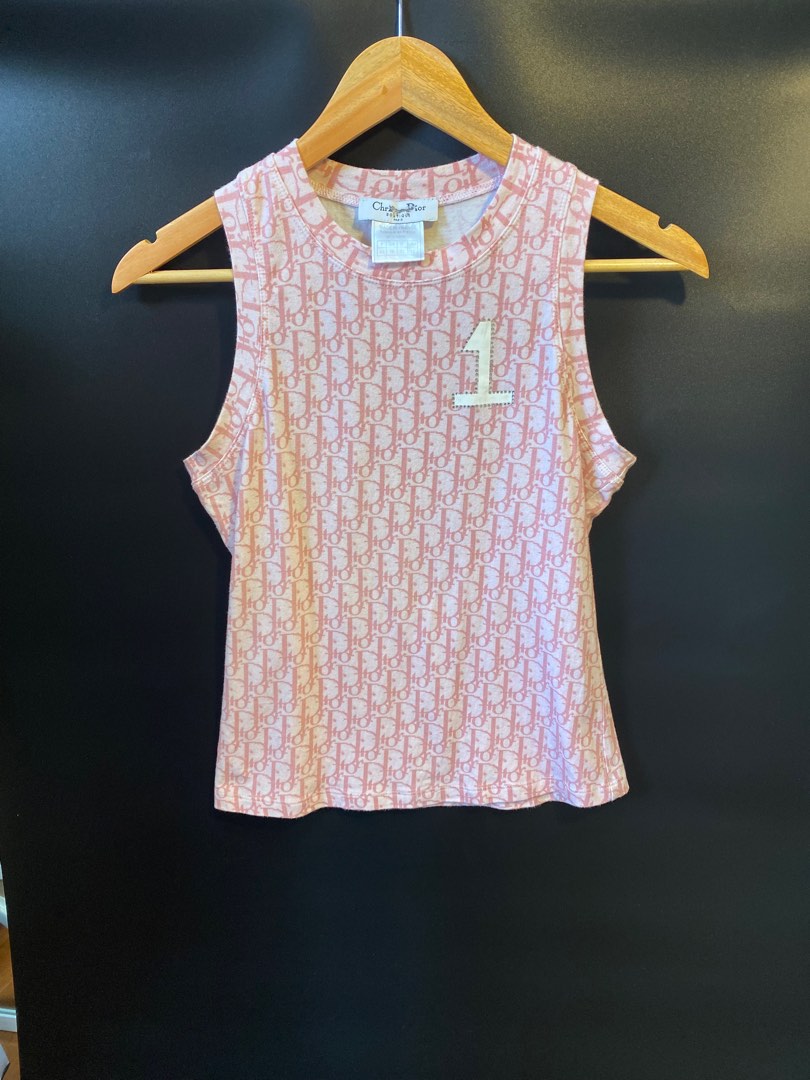 Christian Dior Tank Top, Luxury, Apparel on Carousell