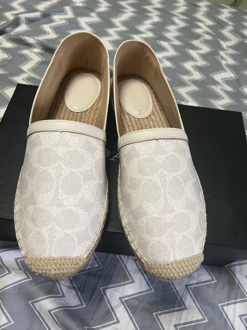 Coach espadrille in signature canvas, Luxury, Sneakers & Footwear on ...
