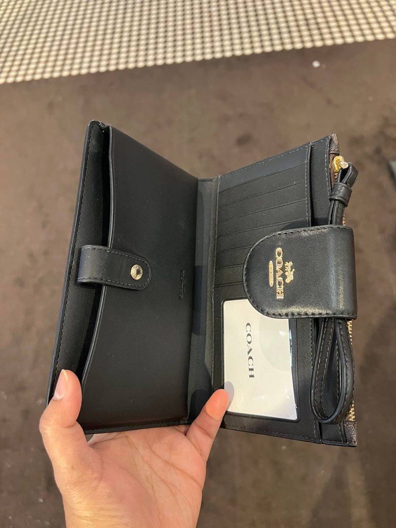 Coach Tech Phone Wallet in Signature Canvas, Luxury, Bags & Wallets on ...