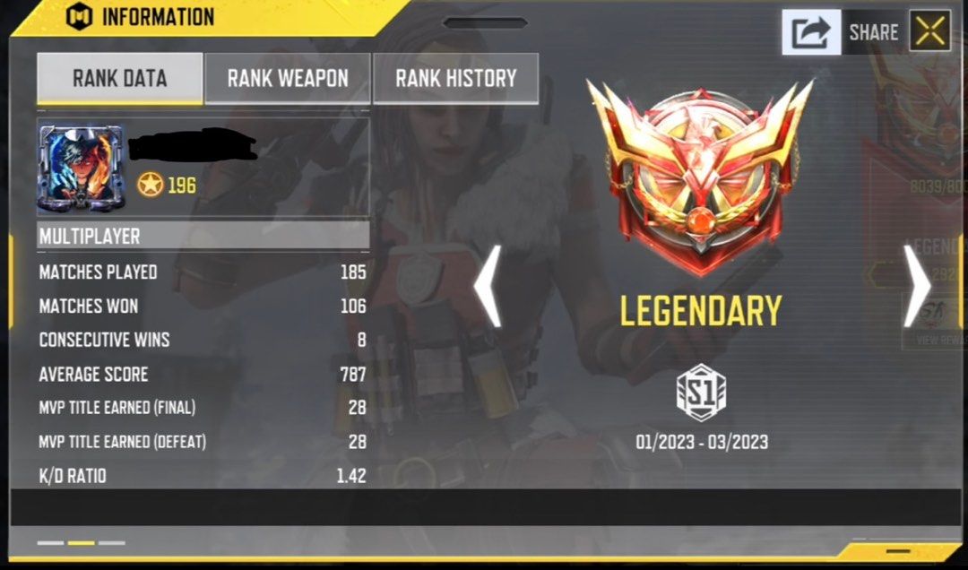 CODM RANK BOOST, Video Gaming, Video Games, Others on Carousell