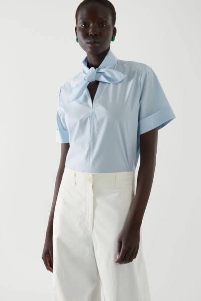 COS bow tie top on Carousell