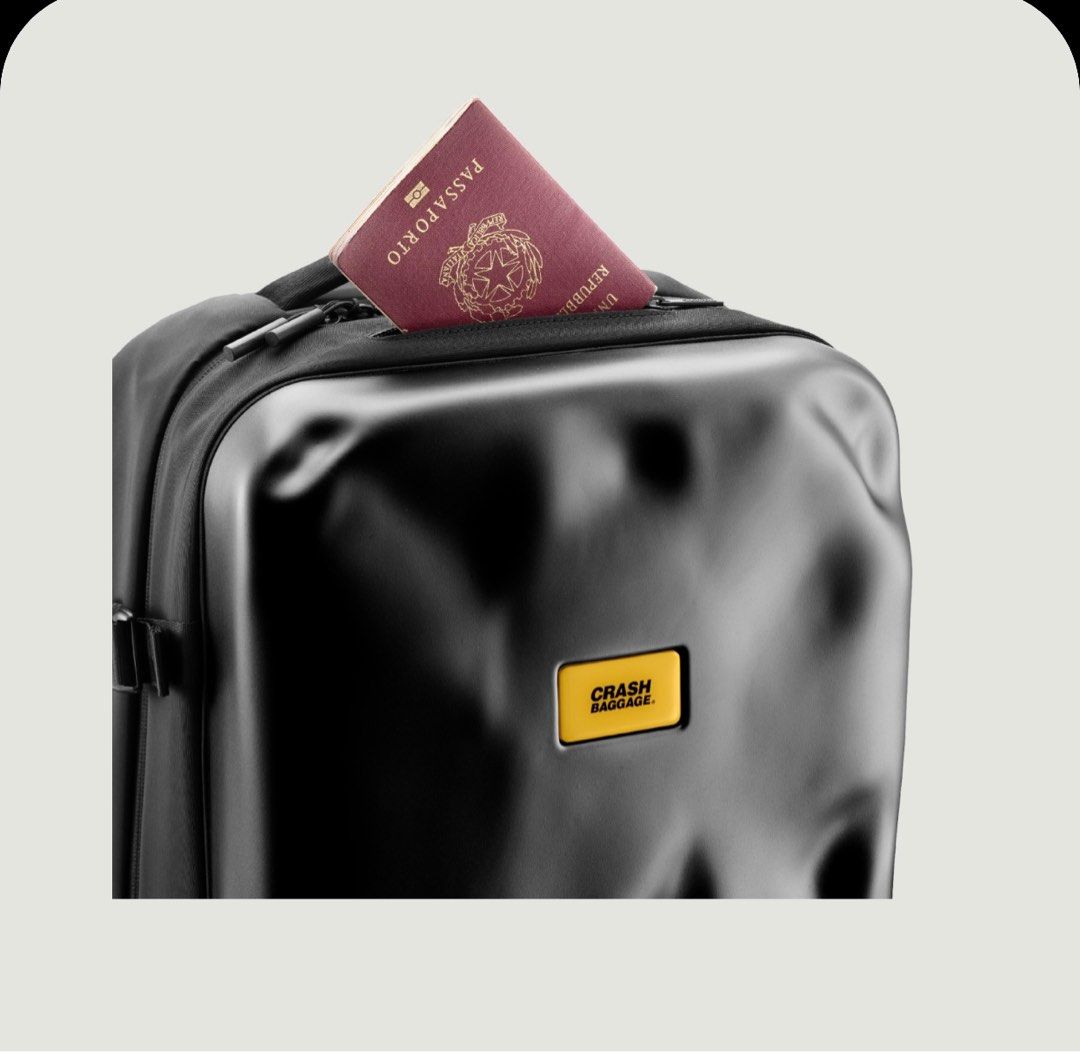 CRASH BAGGAGE brand (Backpack-Black) from Venice, Italy, Men's Fashion ...