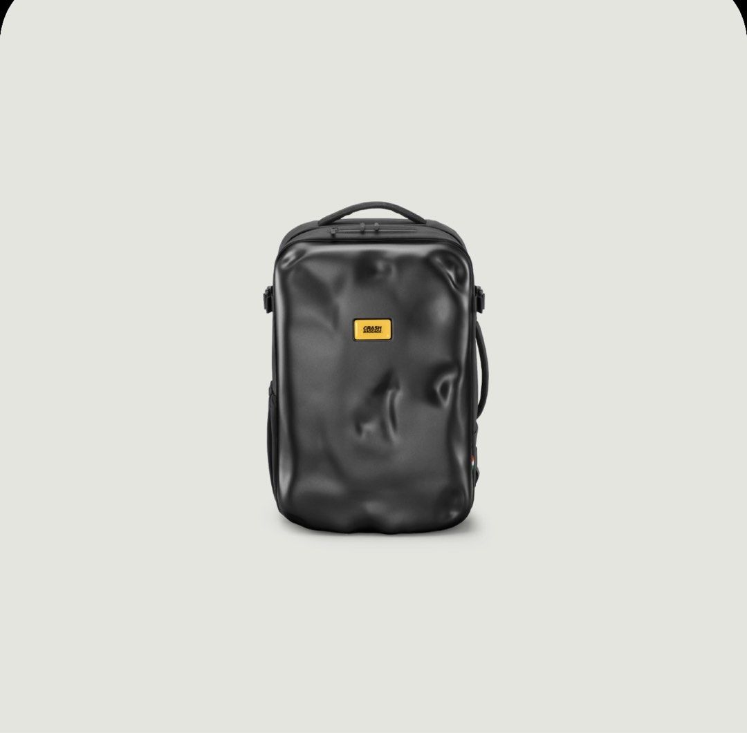 CRASH BAGGAGE brand (Backpack-Black) from Venice, Italy, Men's Fashion ...