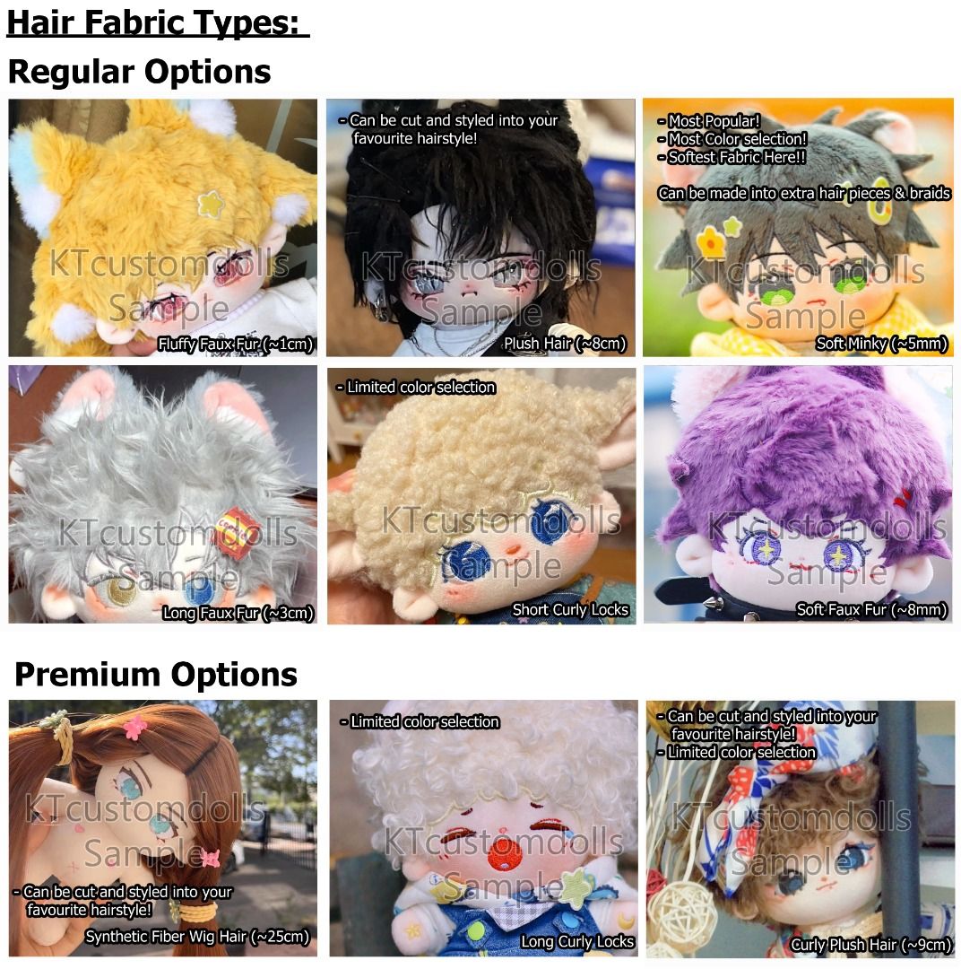 Custom 20cm Doll Commission - Any Character to a Doll! Anime KPOP JPOP ...