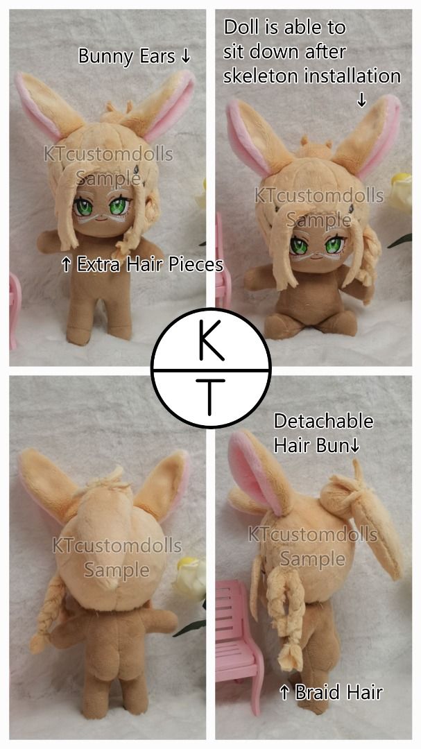 Custom 20cm Doll Commission - Any Character to a Doll! Anime KPOP JPOP ...
