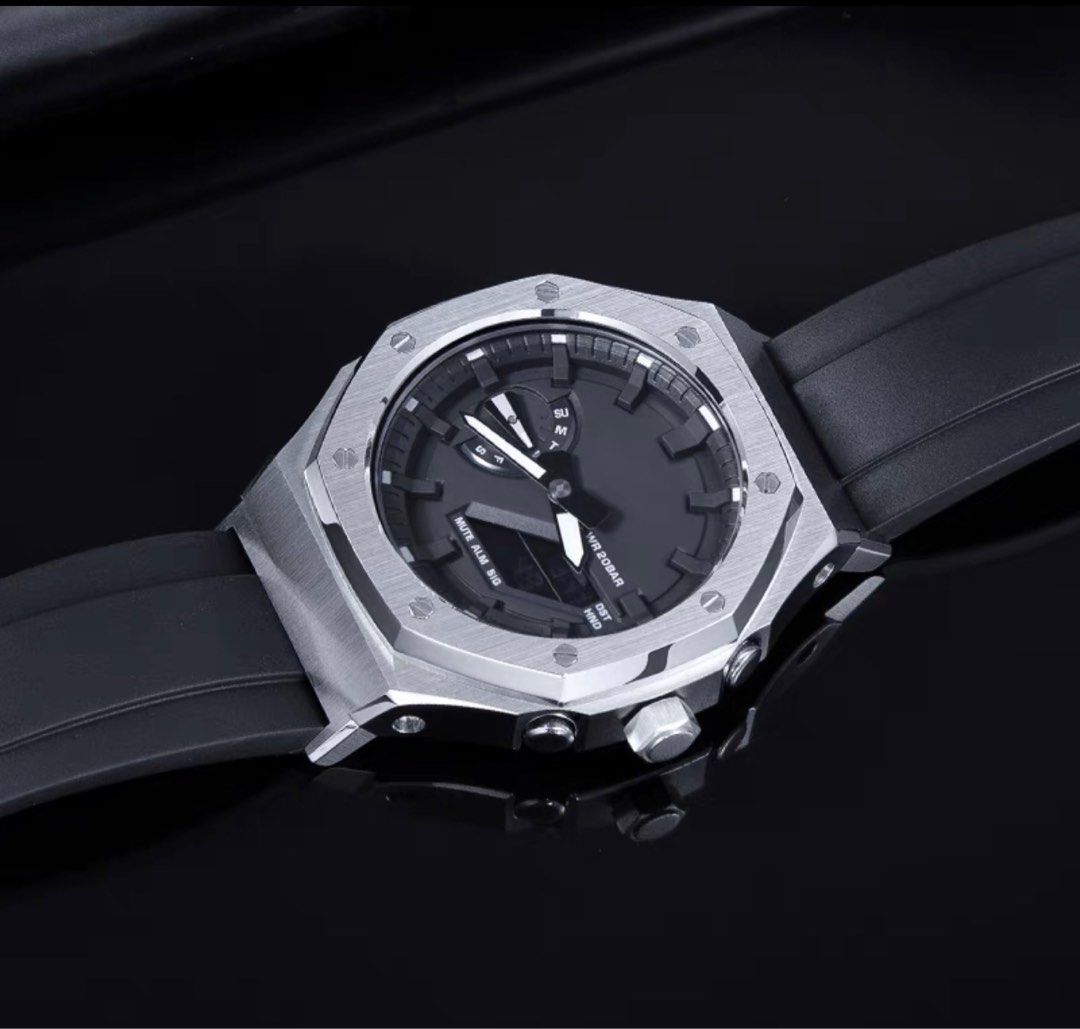 Custom mod Small wrist compatible gshock Casio Casioak ga2100 ga2110 ...