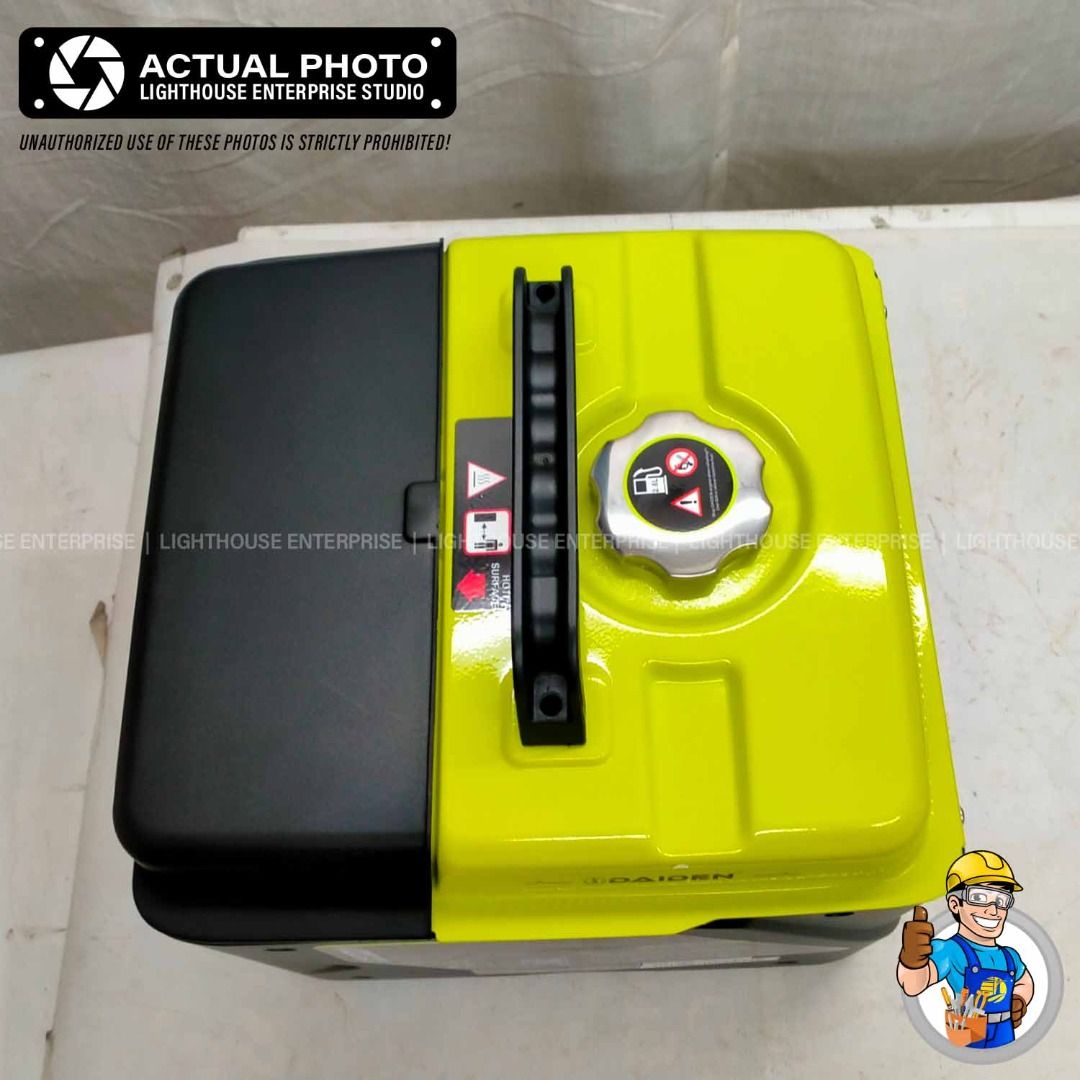 DAIDEN Japan 900W 4-stroke Silent Type Portable Inverter Gasoline ...