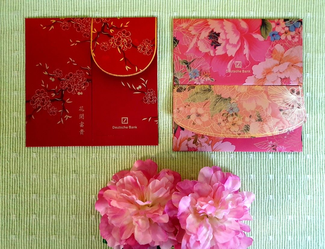 Deutsche Bank Red Packet Set, Hobbies & Toys, Collectibles ...