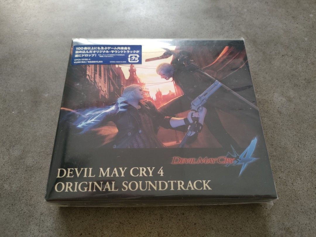 Devil May Cry 4 Original Game Soundtrack, Hobbies & Toys, Music & Media ...