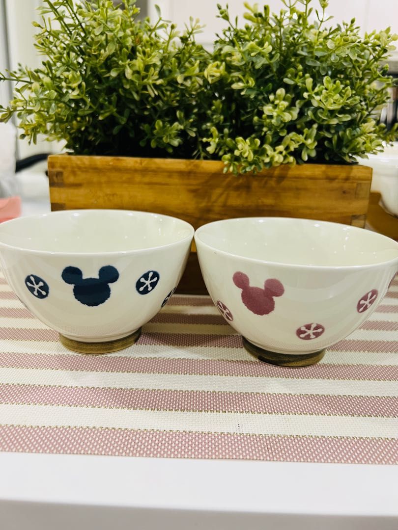 Disney Mickey bowl set, Furniture & Home Living, Kitchenware ...