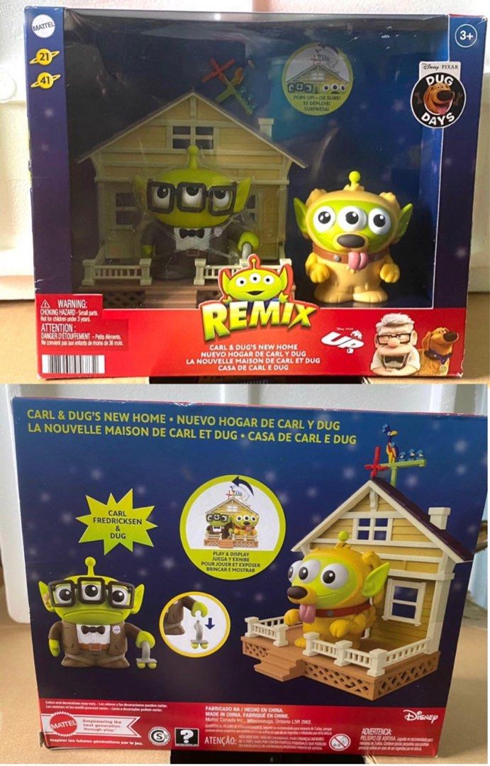 Disney Pixar UP Remix Alien Carl & Dug's new home ($35) . alien brave ...