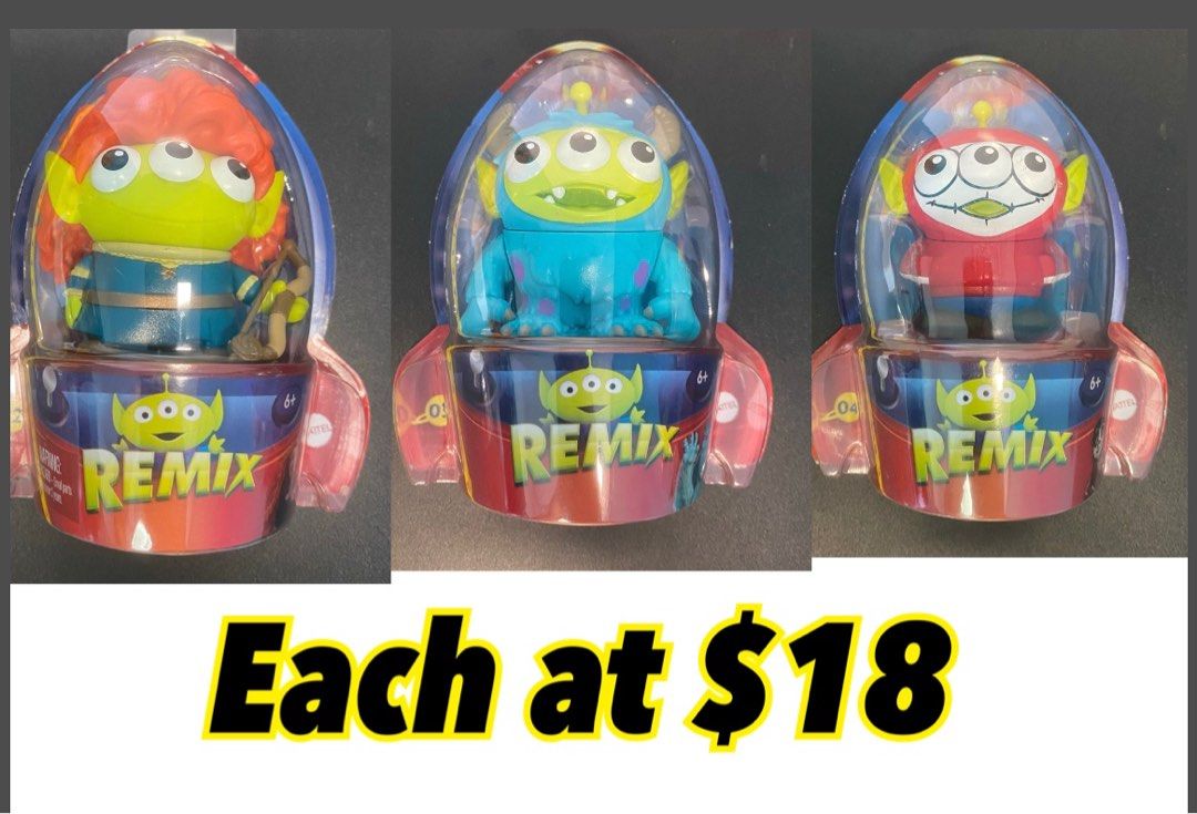 Disney Pixar UP Remix Alien Carl & Dug's new home ($35) . alien brave ...