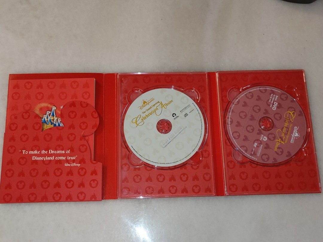 Disneyland Hong Kong opening album cd jolin tsai Jacky Cheung Karen mok ...