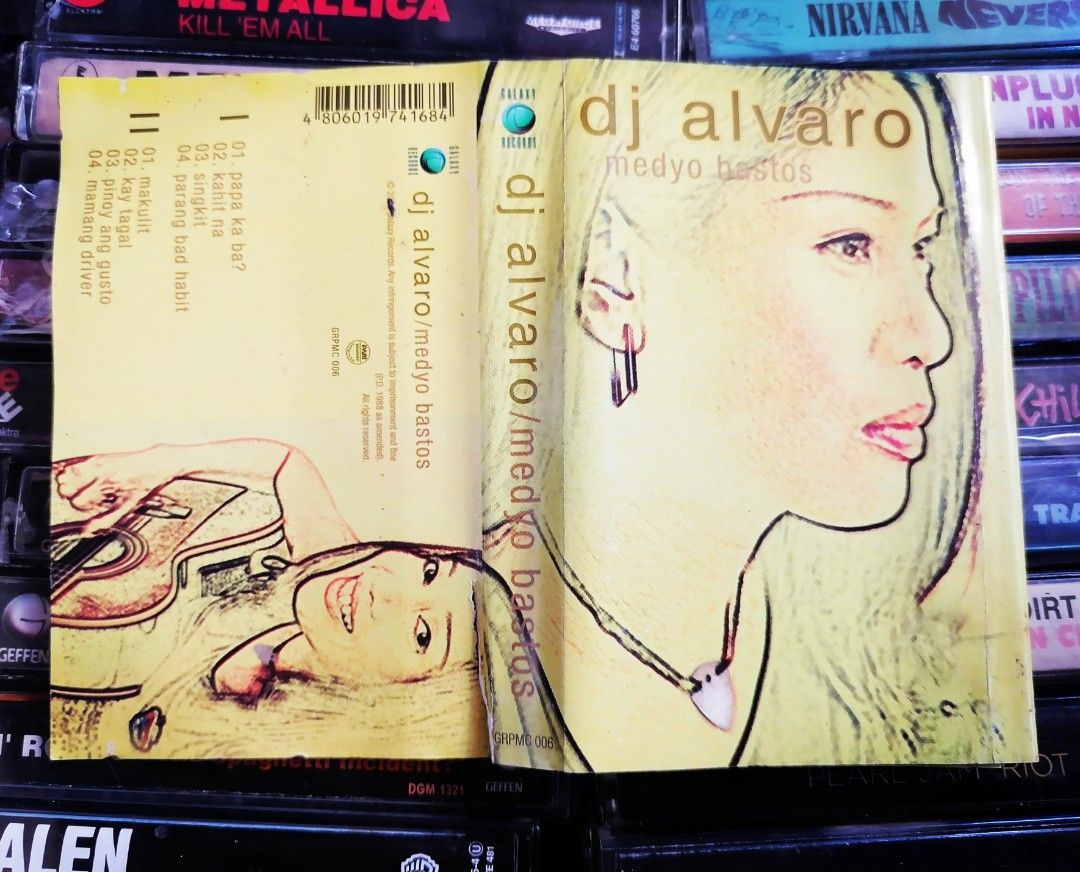 DJ Alvaro Medyo Bastos Cassette Tape Original Cassette Tapes Vintage ...