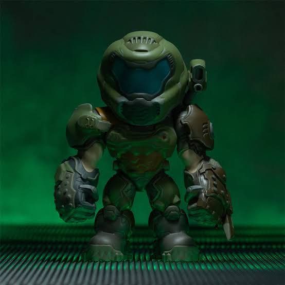 [PC] DOOM Numskull collectibles: Doom Slayer Duck; Marauder duck; Doom ...