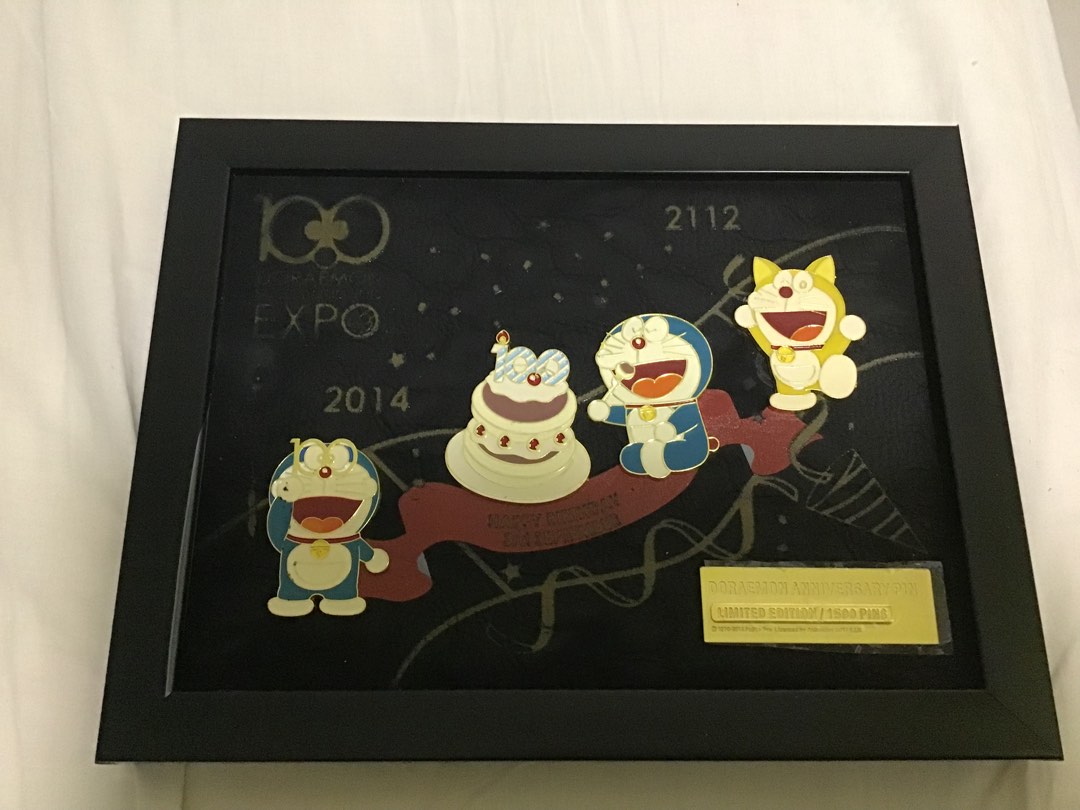 Doraemon 100th Anniversary Badge, Hobbies & Toys, Memorabilia ...
