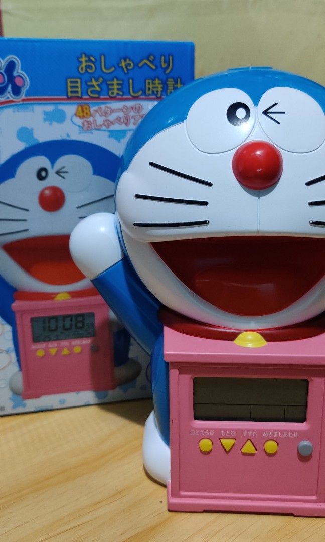 Doraemon Talking alarm clock - Japanese on Carousell