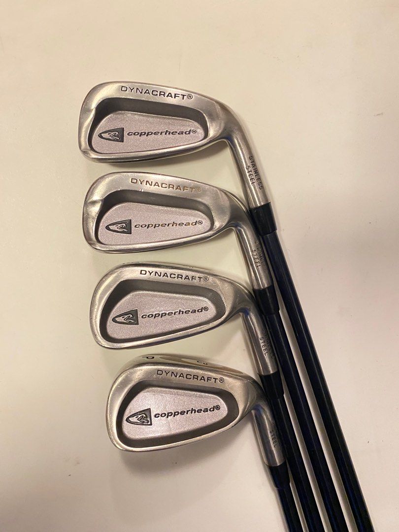 Dynacraft Copperhead irons, Sports Equipment, Sports & Games, Golf on ...