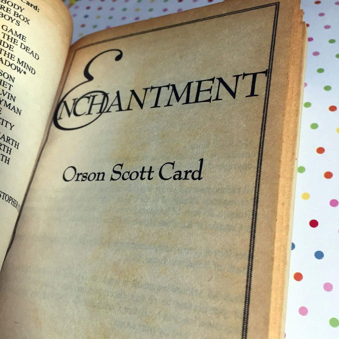 Enchantment by Orson Scott Card, Hobbies & Toys, Books & Magazines ...