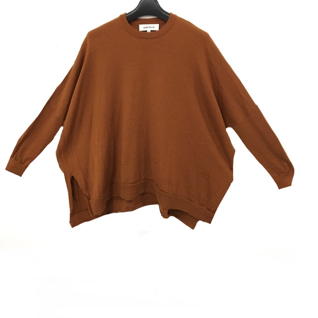 Enfold Japanese Avant Garde Artisans 100% Wool Cardigan Wide Fit ...