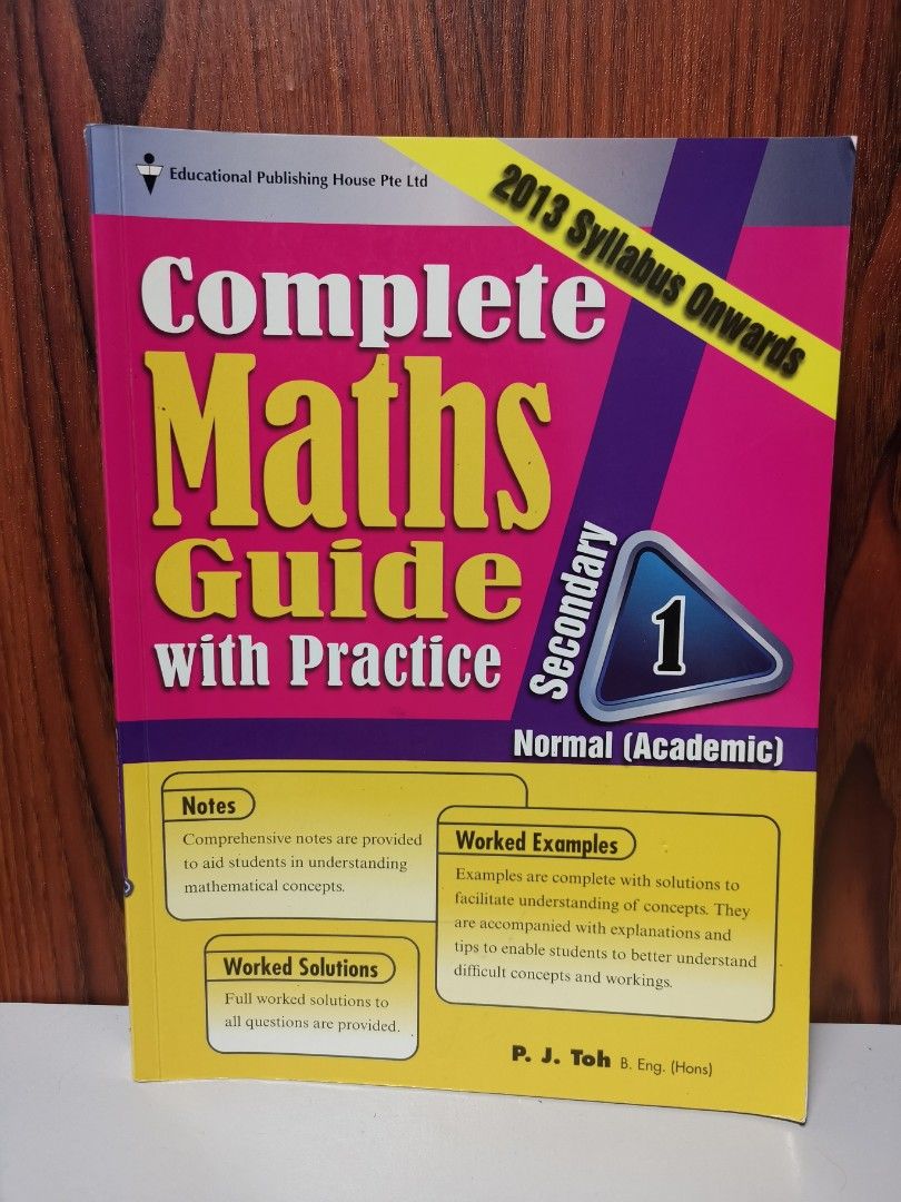 EPH Complete Math Guide: Sec 1 NA, Hobbies & Toys, Books & Magazines ...