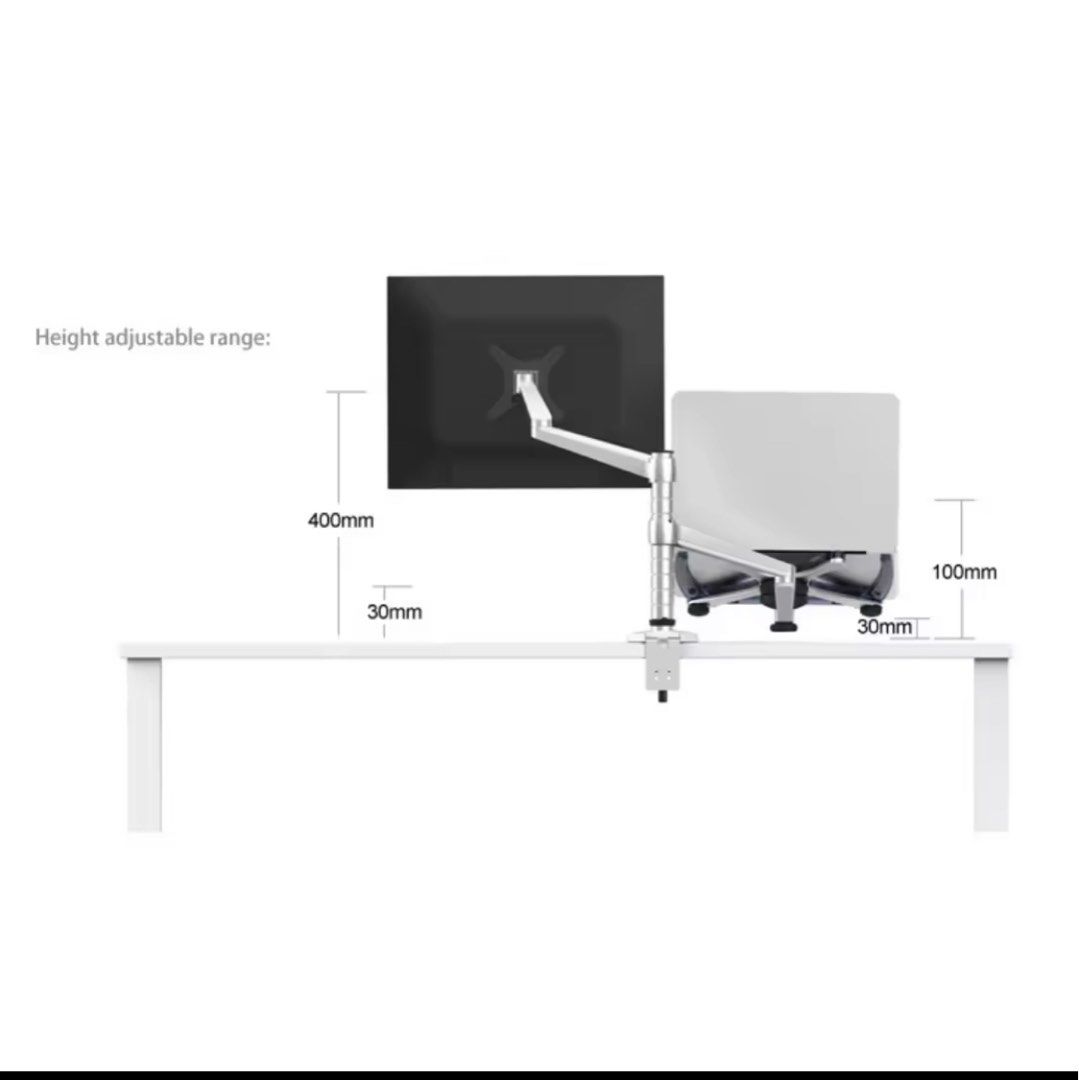 Eppes OA-7X Dual Monitor and Laptop Arm, Computers & Tech, Parts ...