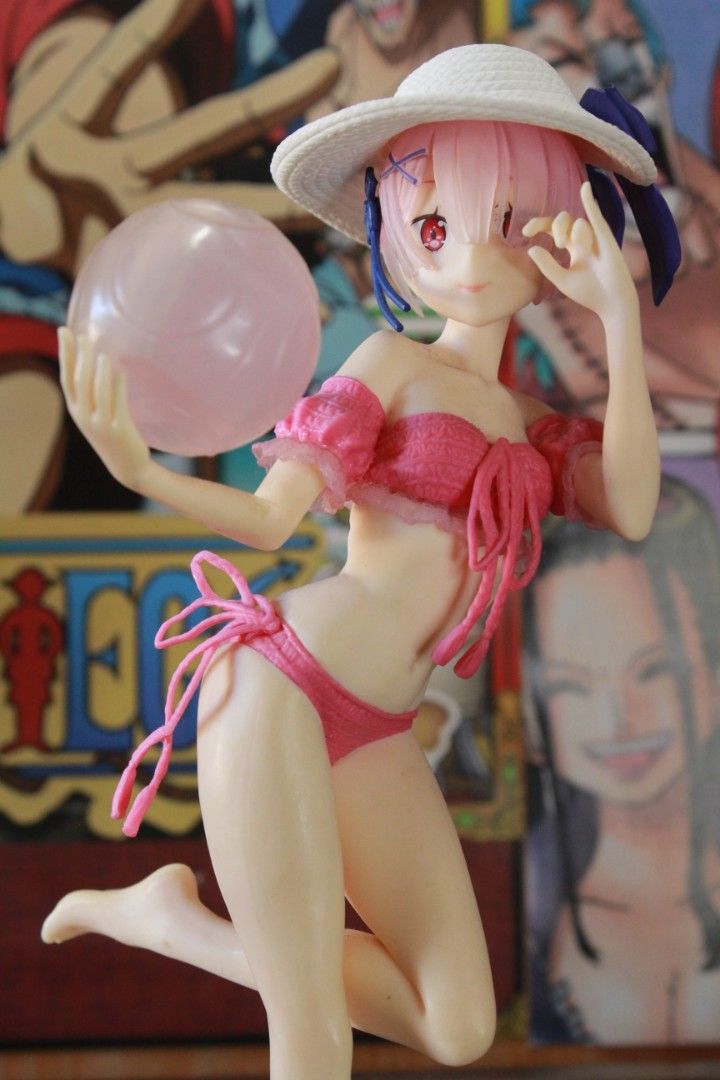 EXQ Re Zero Rem Ram Swimsuit Figure, Hobbies & Toys, Toys & Games on Carousell