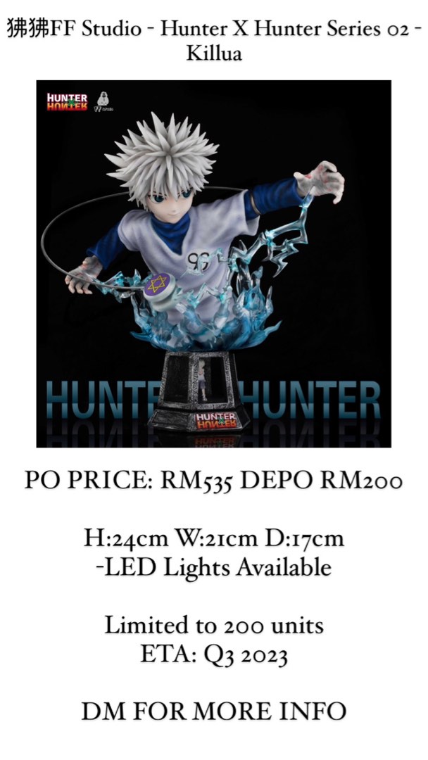 狒狒FF Studio - Hunter X Hunter Series 02 - Killua, Hobbies & Toys, Toys ...