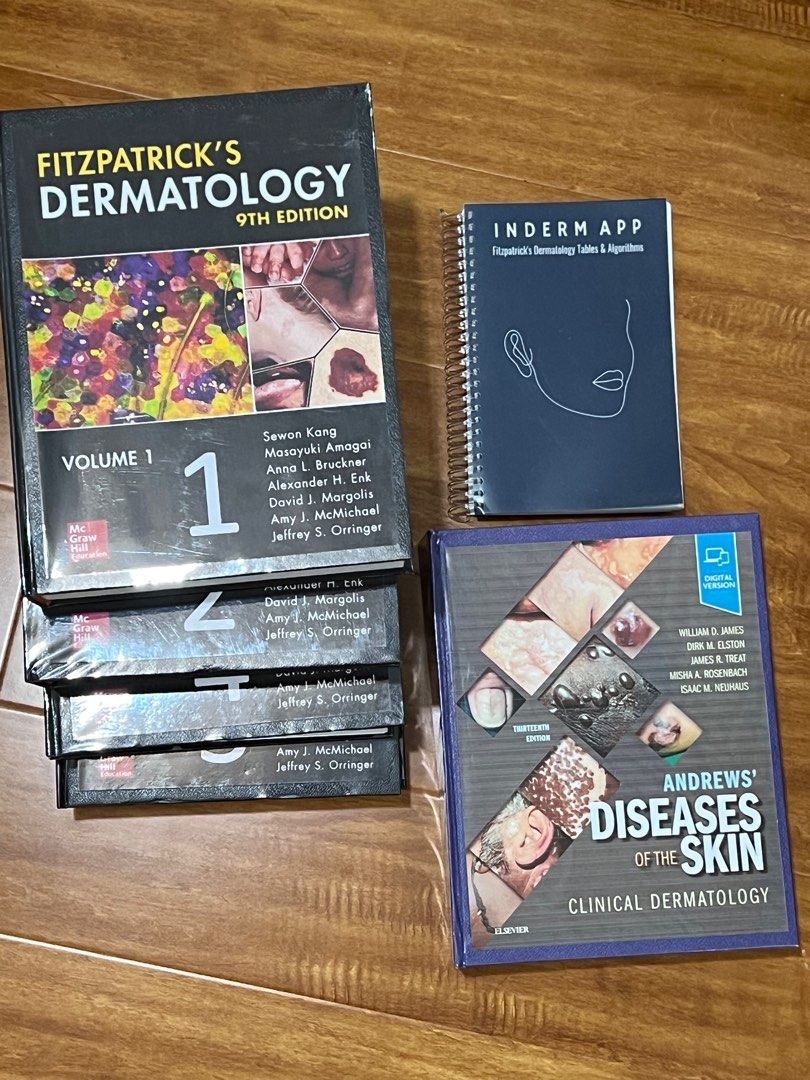 Fitzpatrick and Andrews Dermatology Books, Hobbies & Toys, Books ...