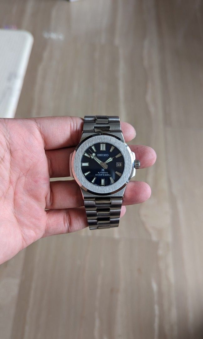 FS: Modded Seiko on Lucius Atelier Aquanaut case, Men's Fashion ...