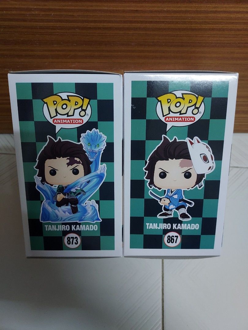 Funko Tanjiro Demon slayer bundle of 2, Hobbies & Toys, Toys & Games on ...