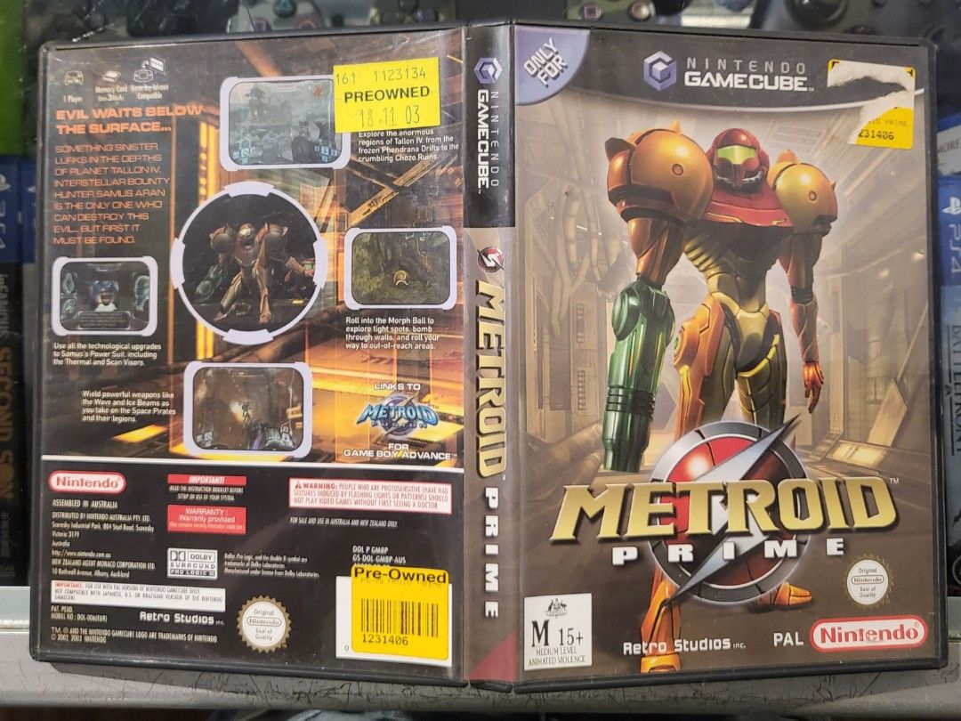 Gamecube Metroid Prime, Video Gaming, Video Games, Nintendo on Carousell