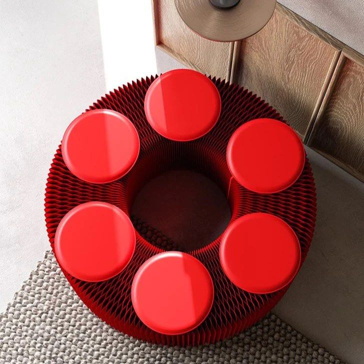 GLORIA Expanding Paper Seats, Furniture & Home Living, Furniture ...