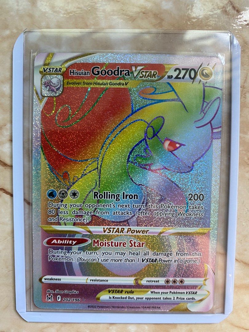 Goodra Vstar Rainbow, Hobbies & Toys, Toys & Games on Carousell