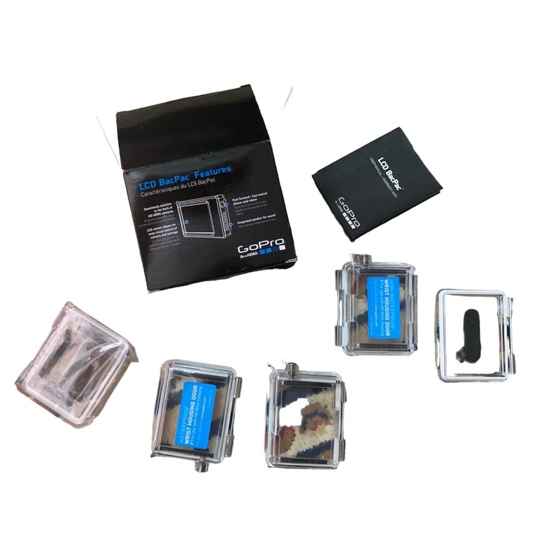 GOPRO LCD BACPAC FEATURES, Photography, Photography Accessories, Dry ...