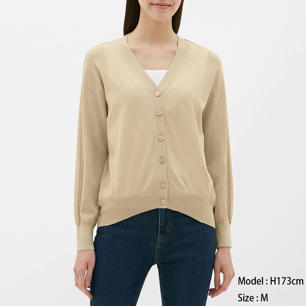 GU UNIQLO Sheer Cardigan on Carousell