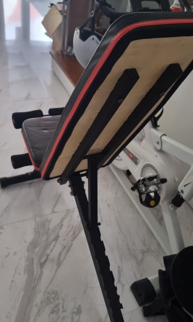 Gym Chair Workout Bench, Sports Equipment, Exercise & Fitness, Weights ...