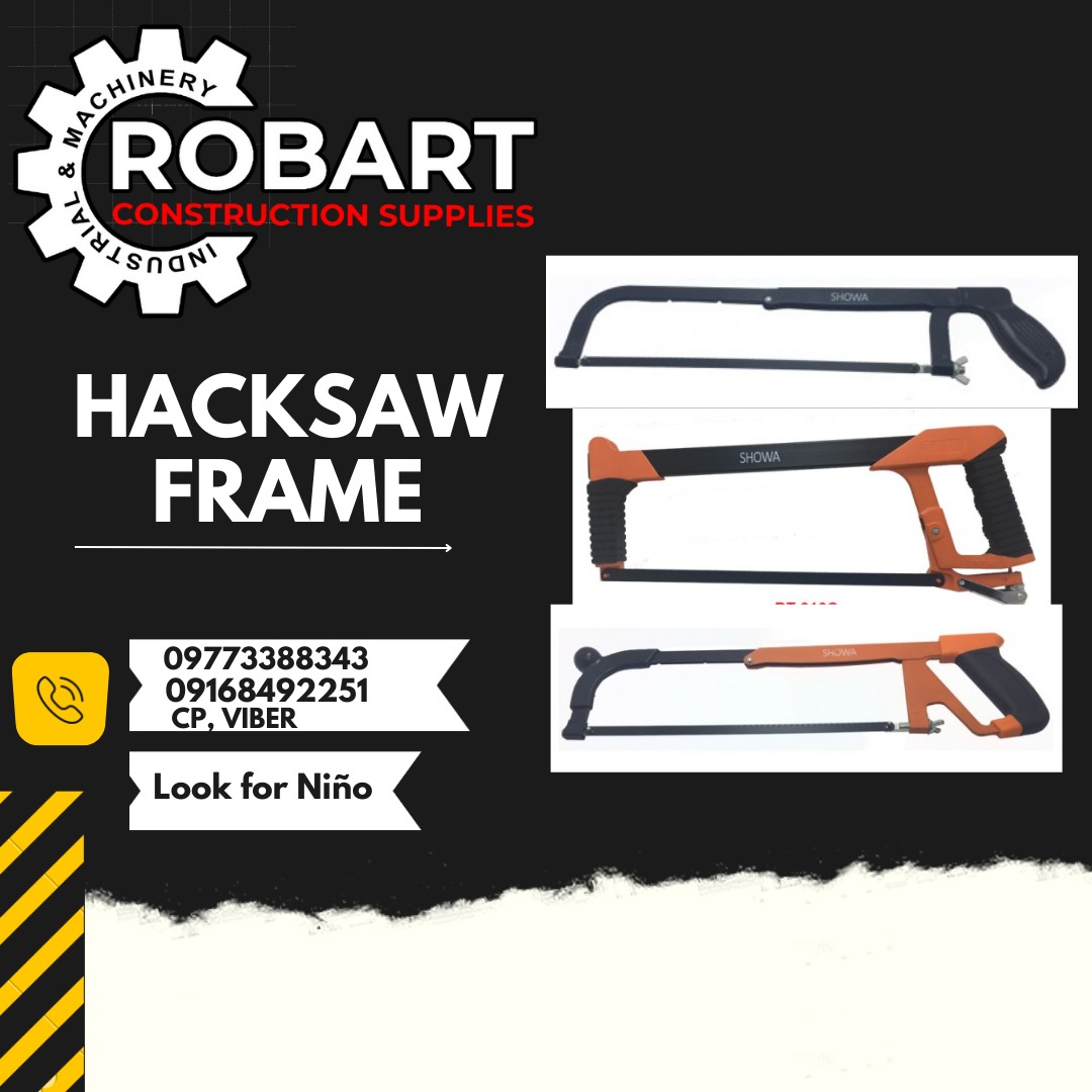 Hacksaw Frame Commercial And Industrial Construction Tools And Equipment