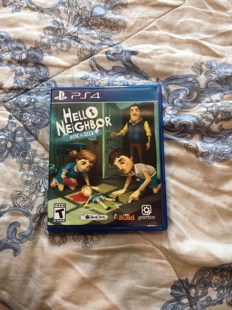 Hello Neighbor Hide And Seek PS4, Video Gaming, Video Games ...