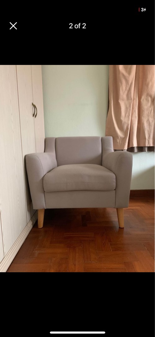 Hipvan chair sofa -$50, Furniture & Home Living, Furniture, Chairs on ...