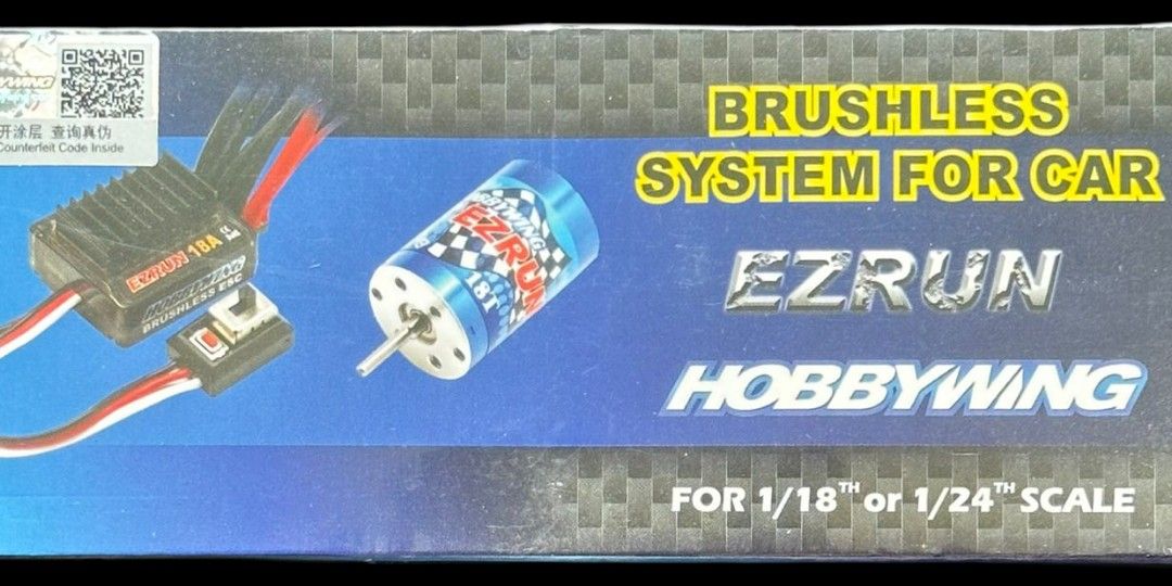 Hobbywing EZRUN Brushless Motor 18T, Hobbies & Toys, Toys & Games on ...