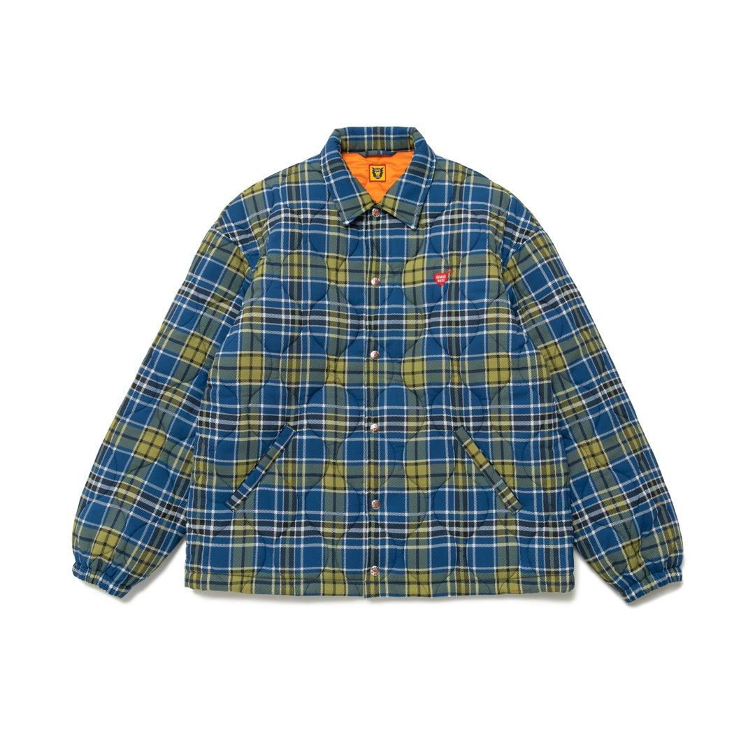 HUMAN MADE QUILTED CHECK COACH JACKET, Men's Fashion, Coats, Jackets ...