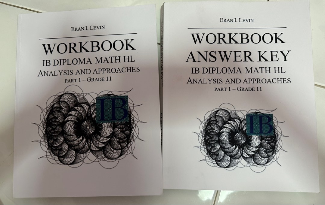 IB Diploma Math HL Workbook and Answer Key, Hobbies & Toys, Books ...
