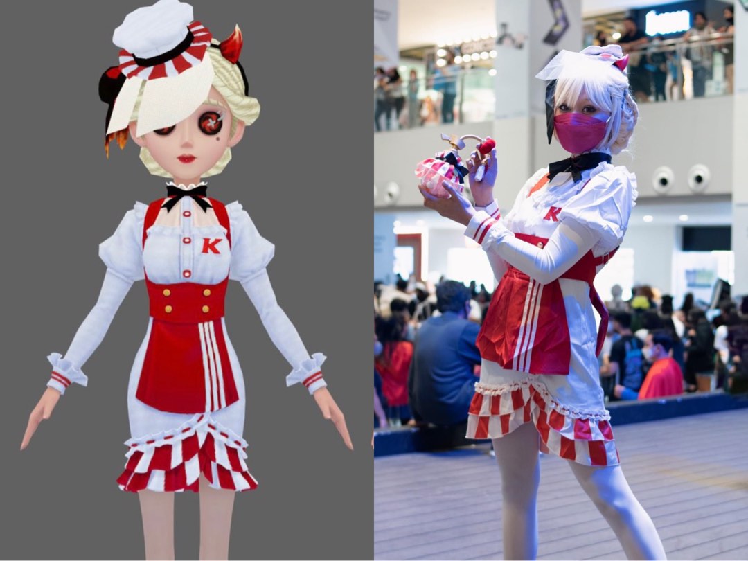 Identity V Perfumer Lady K cosplay costume idv taobao female women on ...