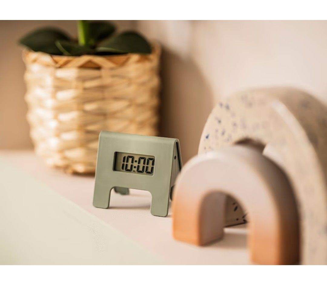 IKEA KUPONG Alarm clock, Furniture & Home Living, Home Decor, Clocks on ...